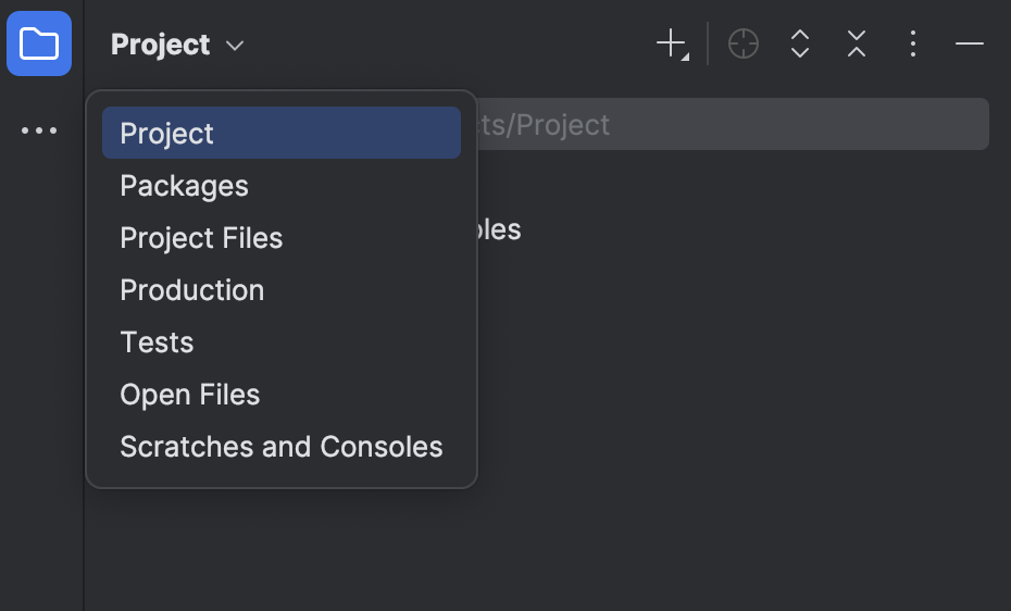 Project tool window | IntelliJ IDEA Documentation