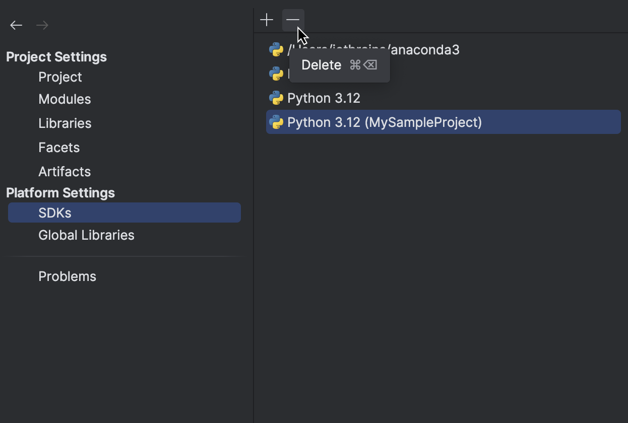 配置 Python SDK | IntelliJ IDEA 文档