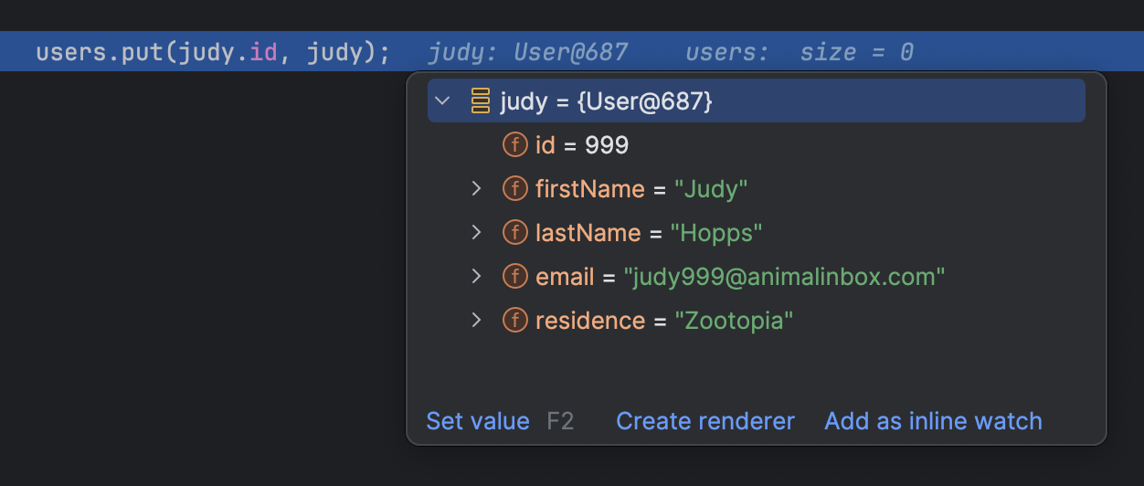 Examine suspended program | IntelliJ IDEA Documentation