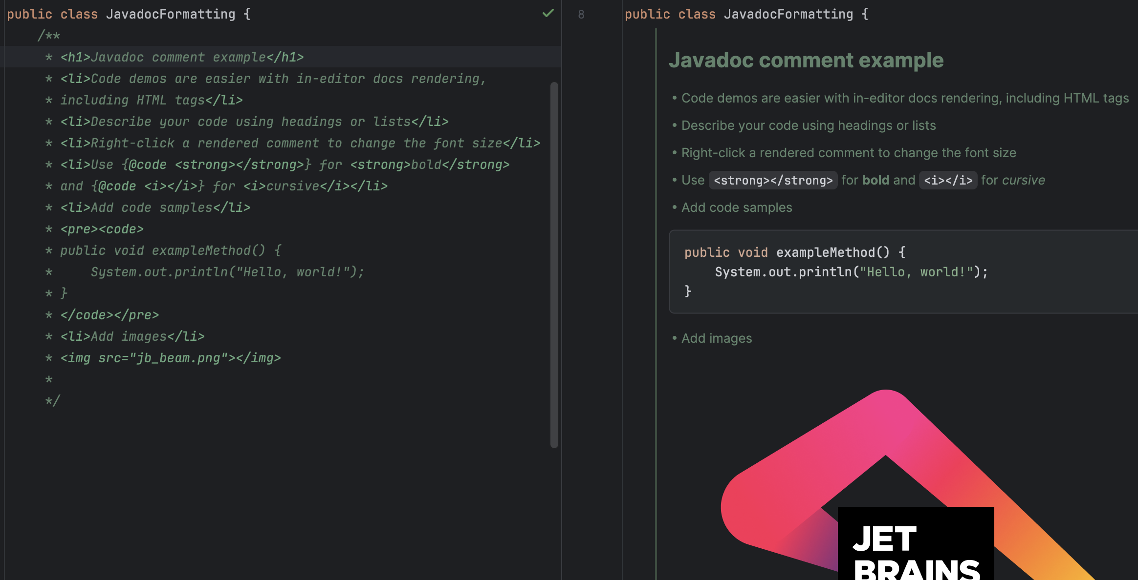 Javadocs | IntelliJ IDEA 文档
