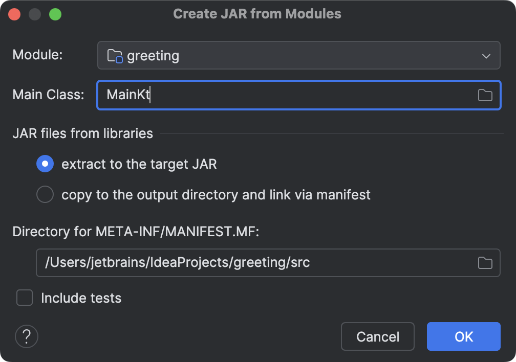 Tutorial Create Your First Kotlin Application Intellij Idea