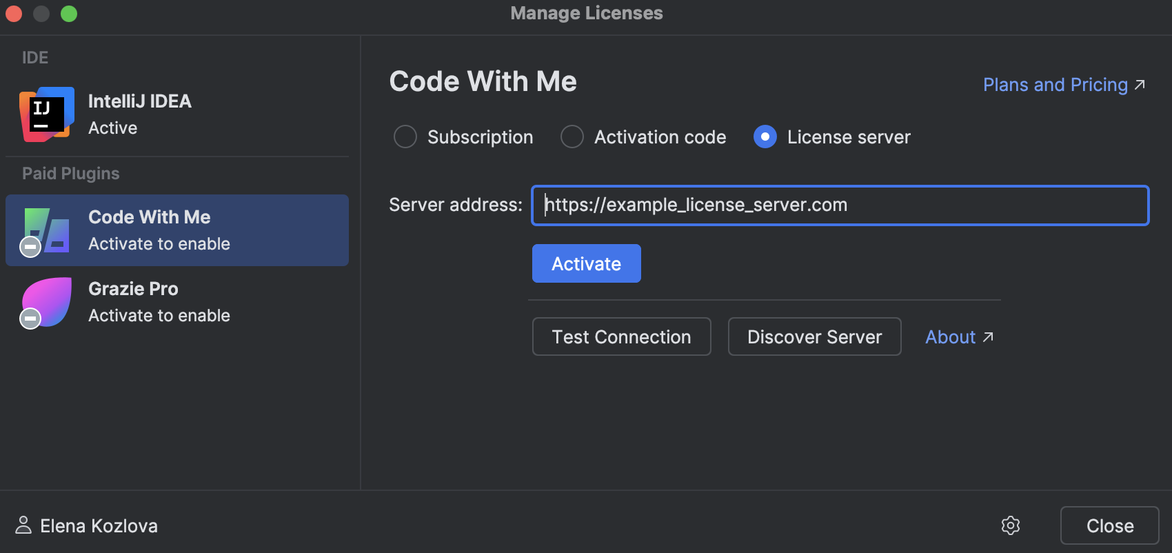 Code With Me 入門 | IntelliJ IDEA ドキュメント