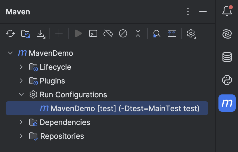 Maven 测试 | IntelliJ IDEA 文档