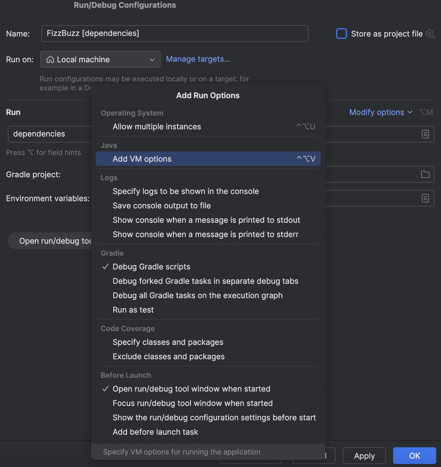 运行/调试配置：Gradle | IntelliJ IDEA 文档