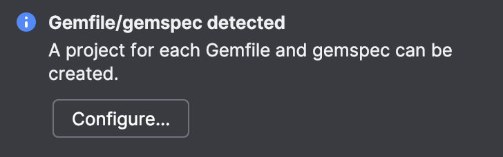 Open, move, and close projects | RubyMine Documentation