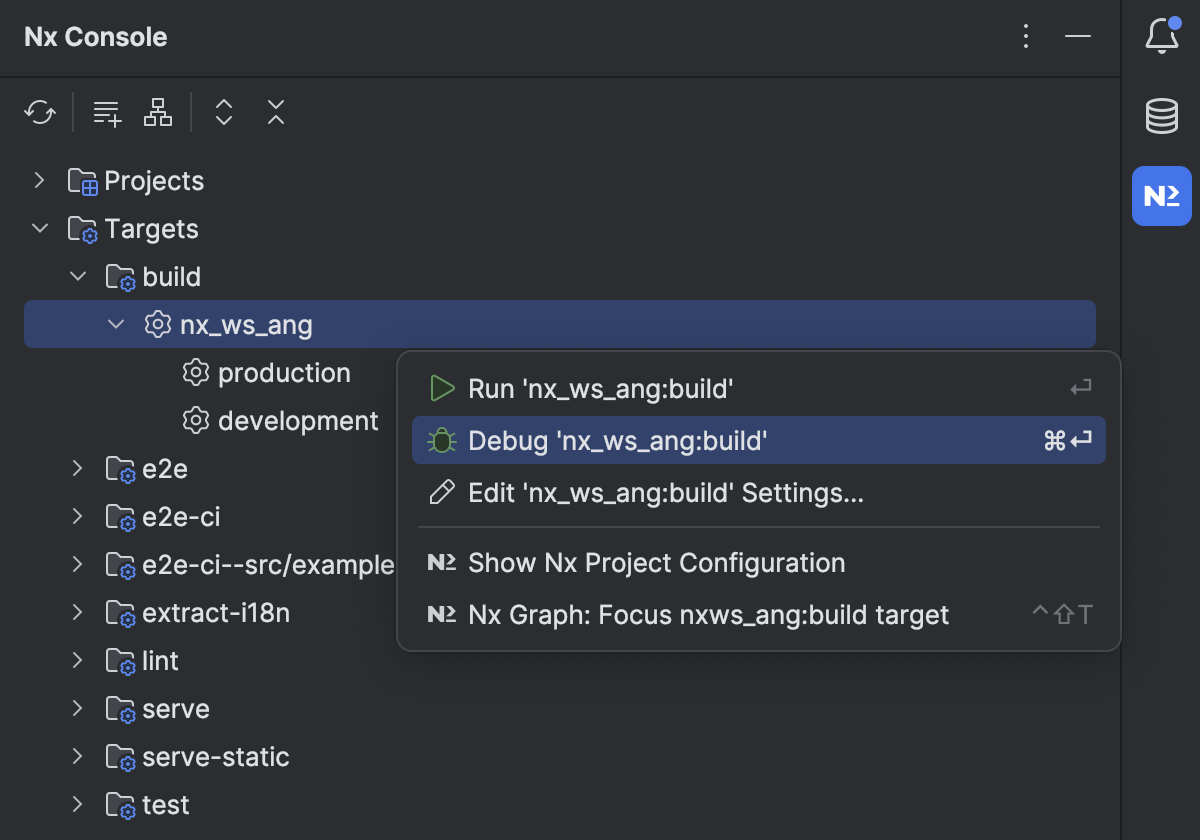 Nx | WebStorm Documentation