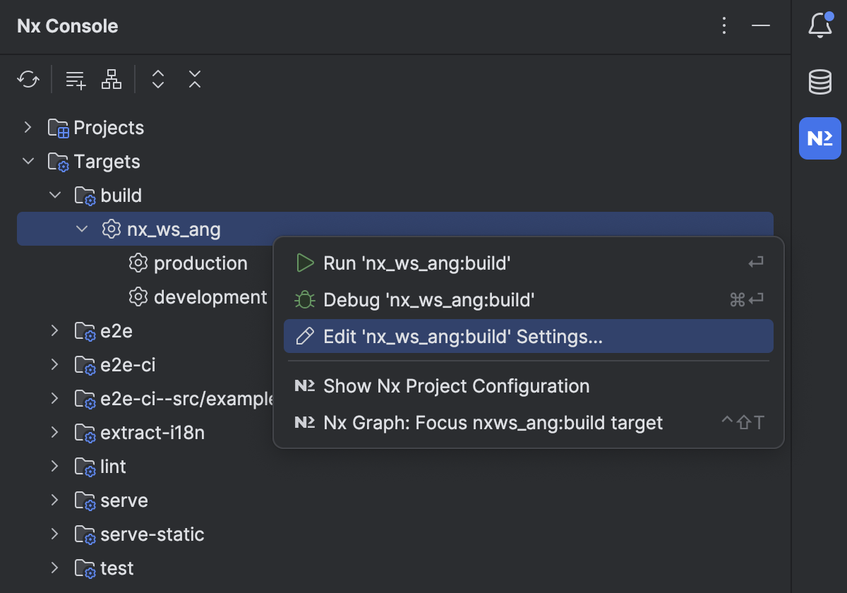 Nx | WebStorm Documentation