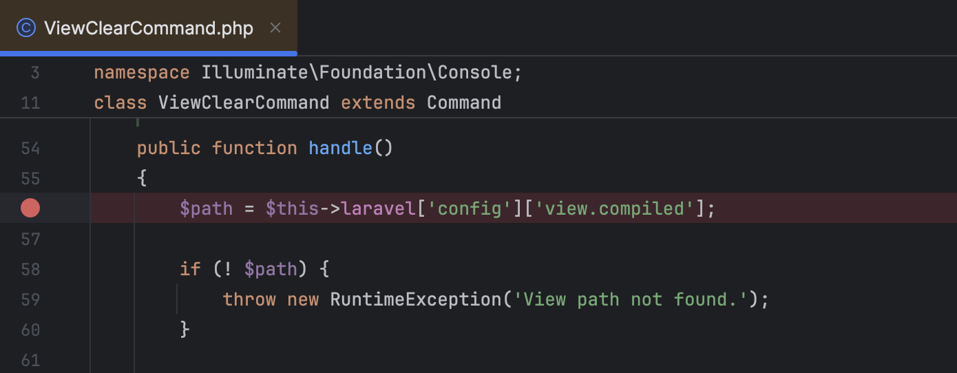 Use The Artisan Command Line Tool From Phpstorm Phpstorm Documentation