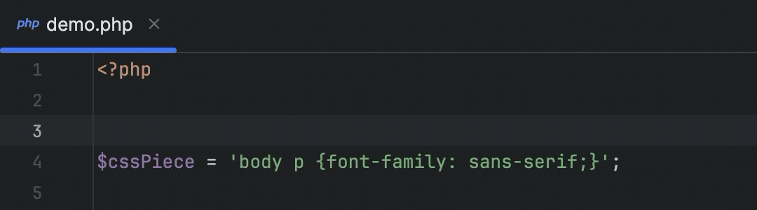 Language injections | PhpStorm Documentation
