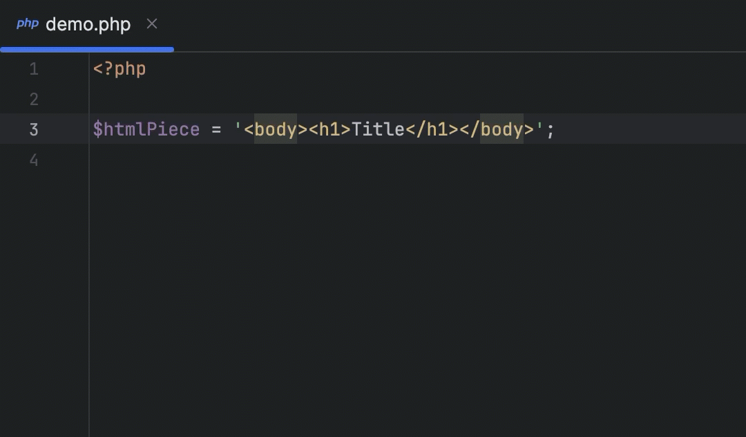 Language injections | PhpStorm Documentation