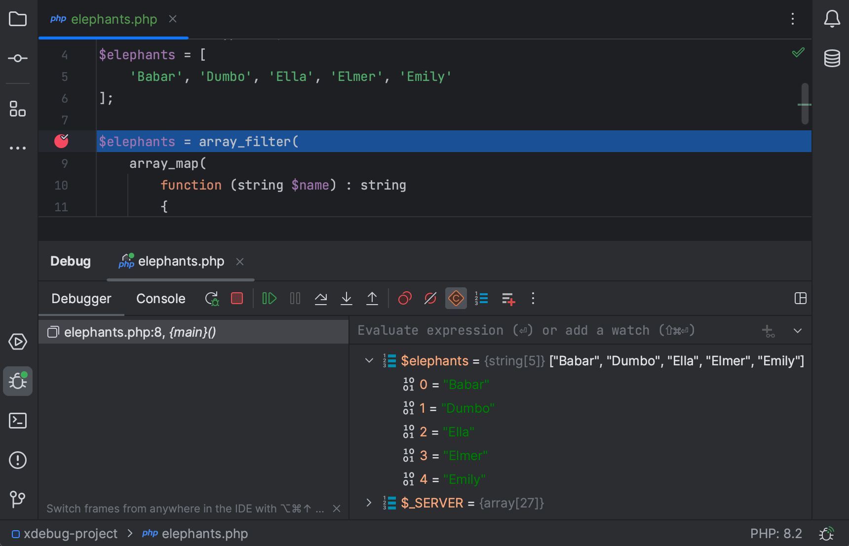 Debugging With Phpstorm Phpstorm Documentation 2961