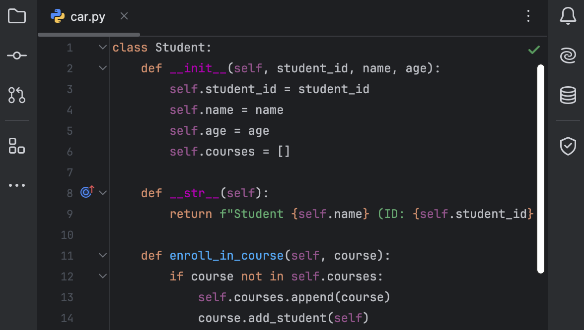 Accessibility features | PyCharm Documentation
