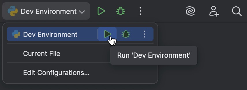 Run/debug configurations | PyCharm Documentation