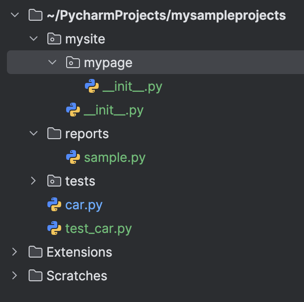 Populate projects | PyCharm Documentation