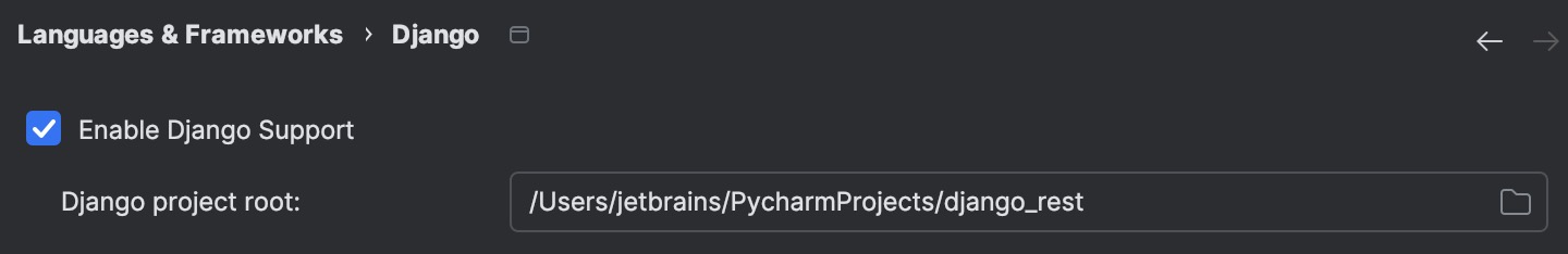 Django 支持 | PyCharm 文档