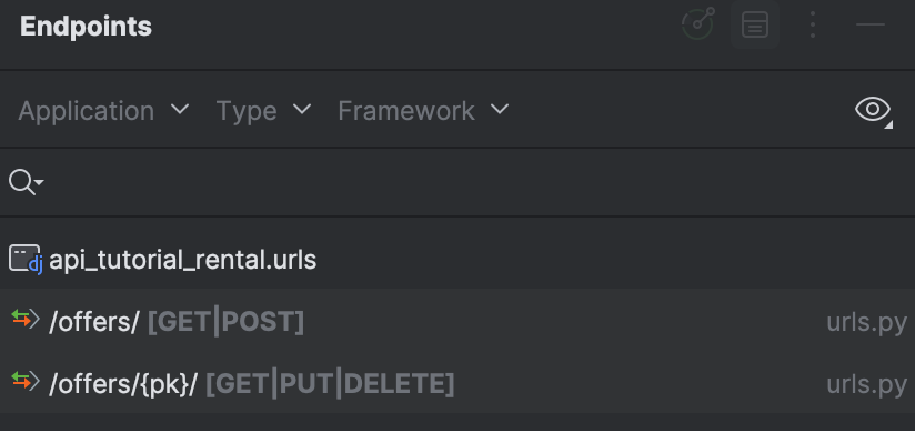 使用 Django REST Framework 构建 API | PyCharm 文档