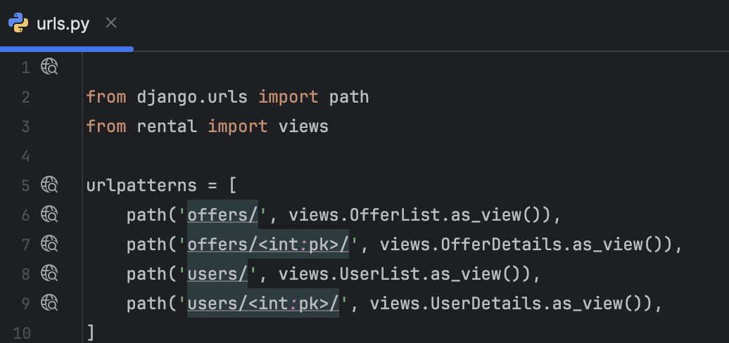 使用 Django REST Framework 构建 API | PyCharm 文档