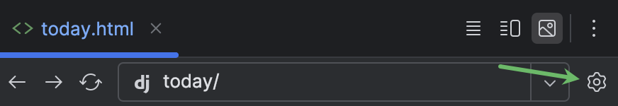 Live preview of Django templates | PyCharm Documentation
