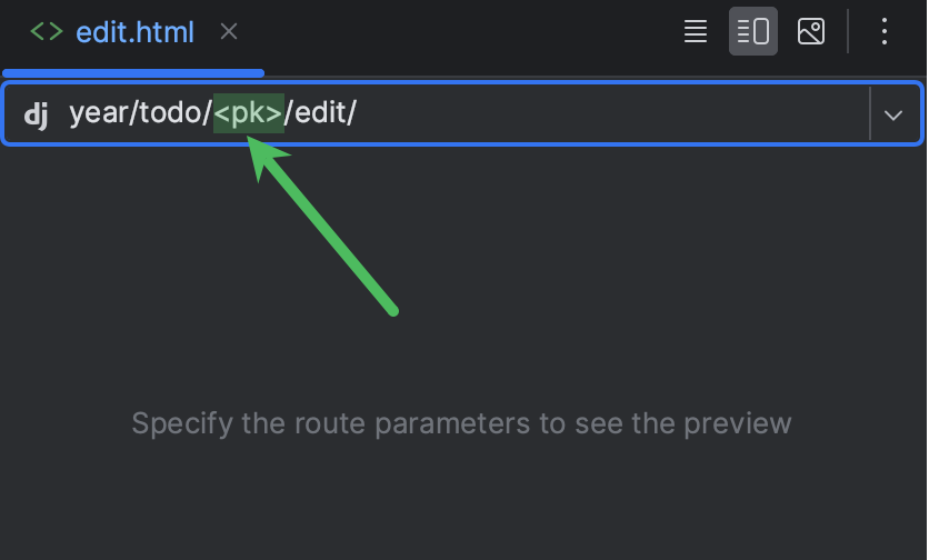 Live preview of Django templates | PyCharm Documentation
