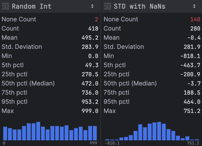 Scientific features | PyCharm Documentation