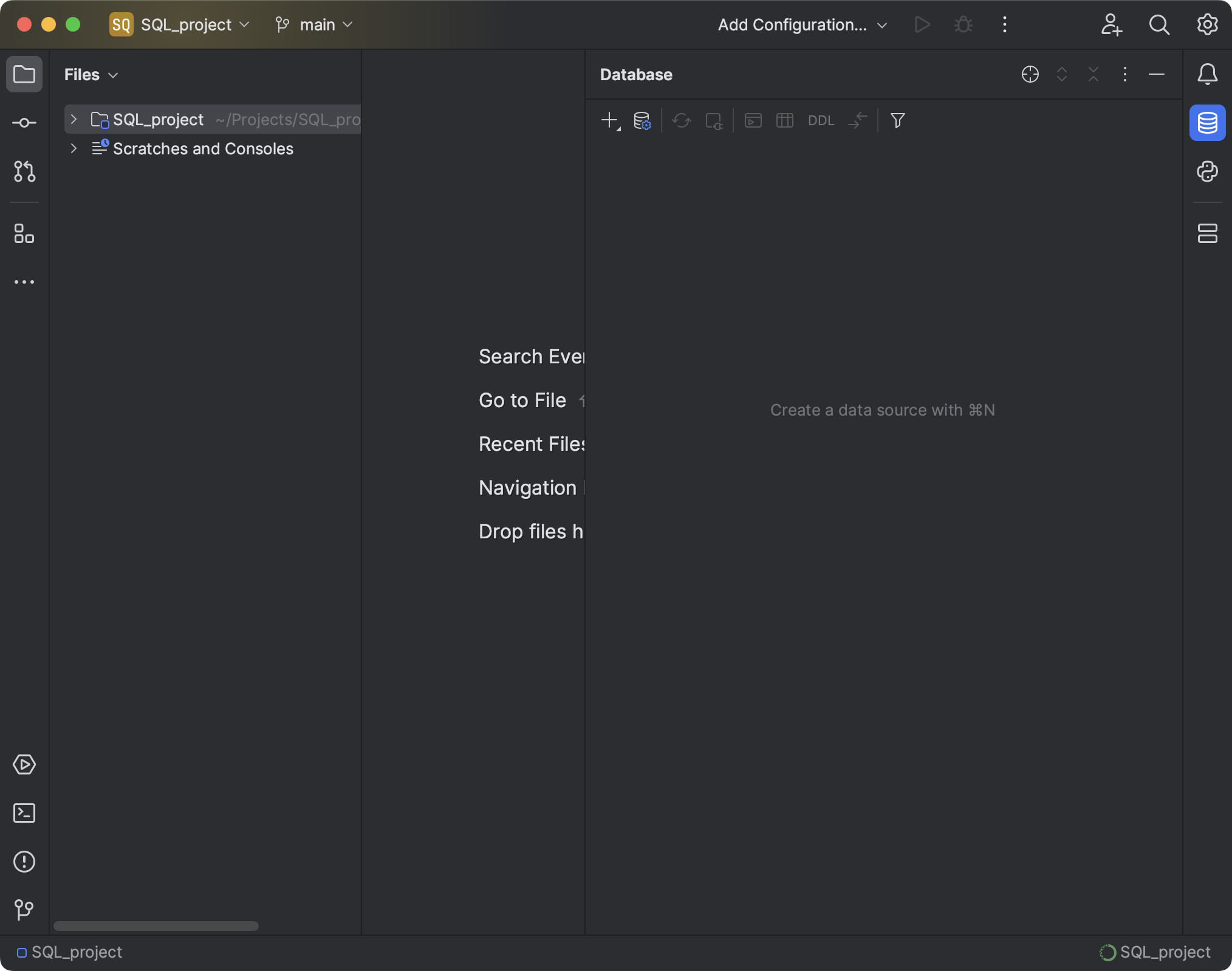 Work with SQL cells | DataSpell Documentation