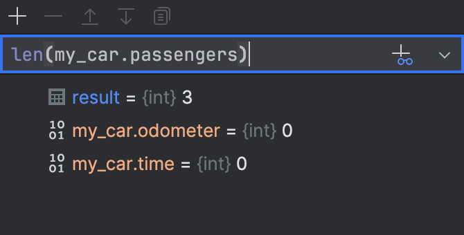 Watches | PyCharm Documentation