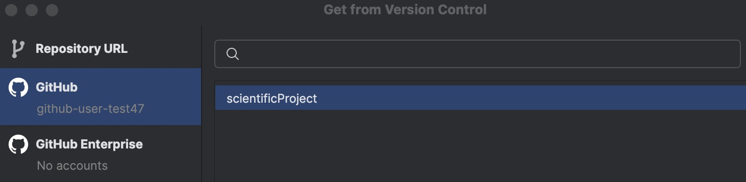 Manage projects hosted on GitHub | PyCharm Documentation