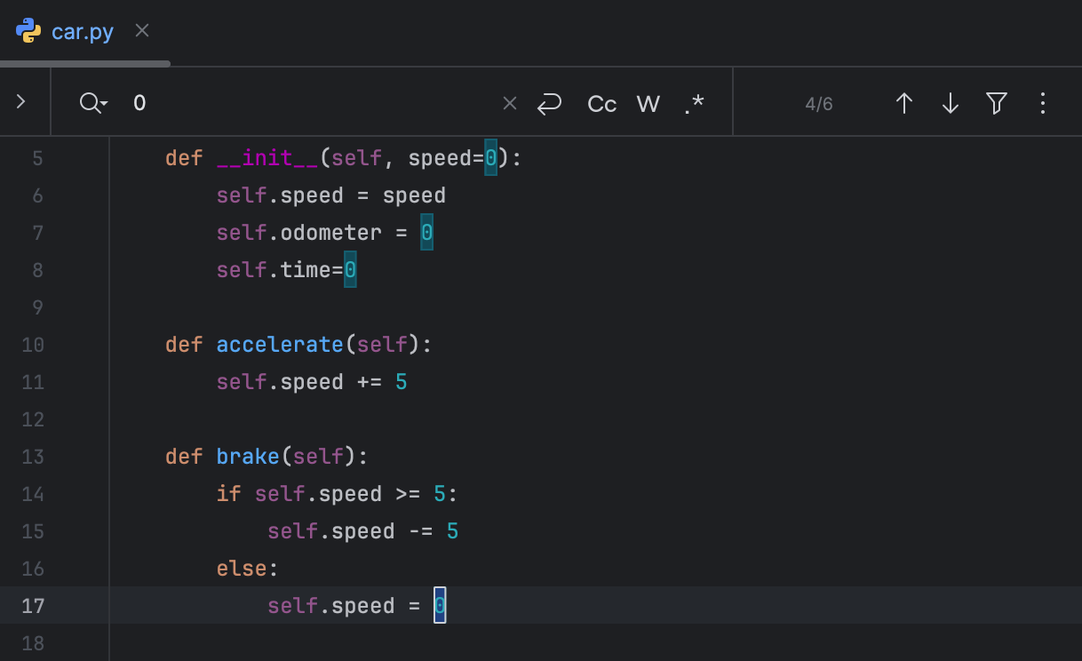 Search for usages | PyCharm Documentation