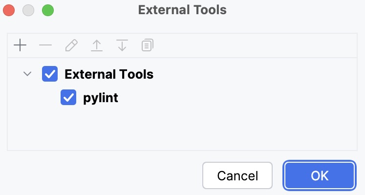 External tools | PyCharm Documentation