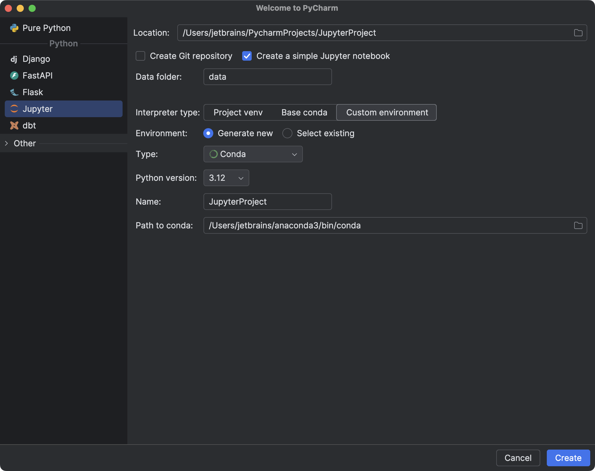 创建和编辑 Jupyter 笔记本 | PyCharm 文档