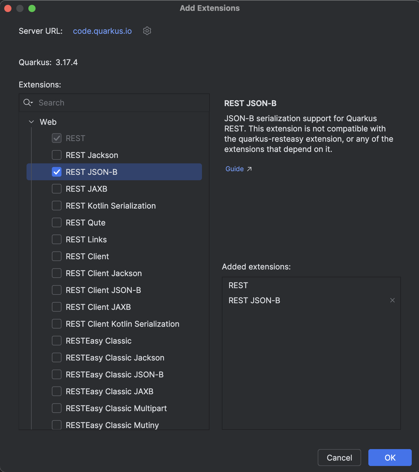 Quarkus | IntelliJ IDEA Documentation