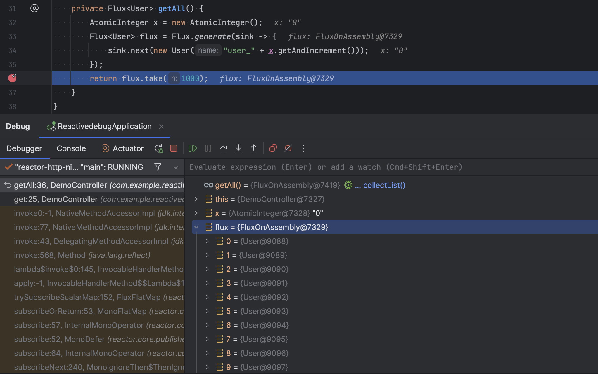 Reactive Streams | IntelliJ IDEA 文档