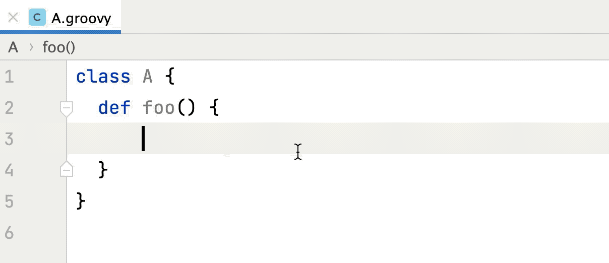 Work with Groovy code in the editor | IntelliJ IDEA Documentation