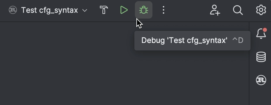 Start The Debugger Session Rustrover Documentation 4605