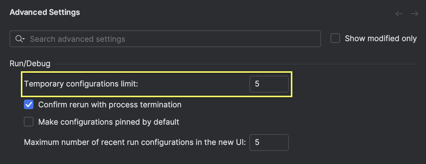 Run/debug configurations | RustRover Documentation