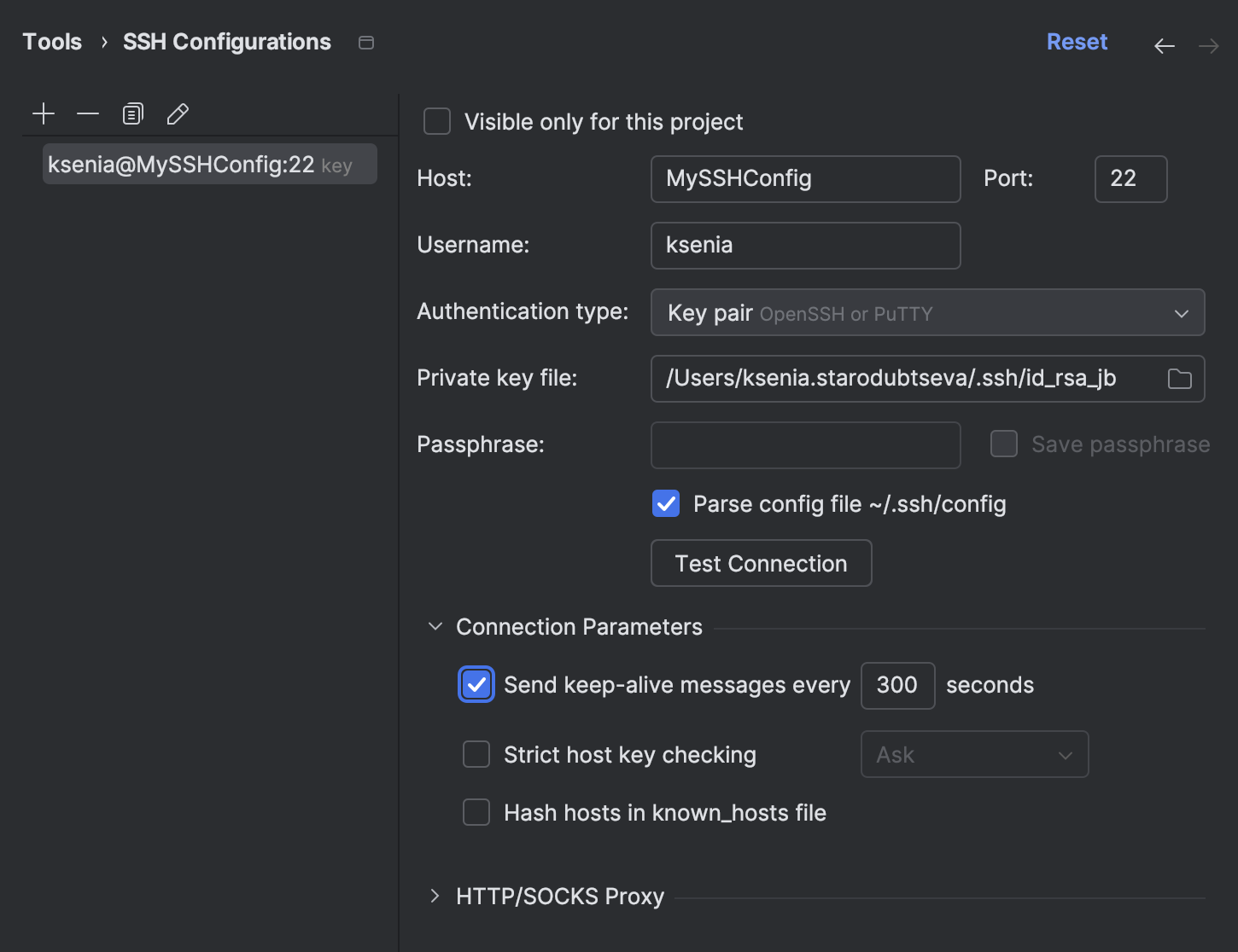 Create SSH configurations | RustRover Documentation Create SSH configurations | RustRover Documentation