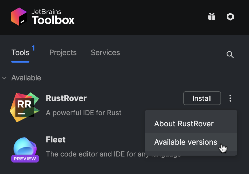Install Rustrover Rustrover Documentation 