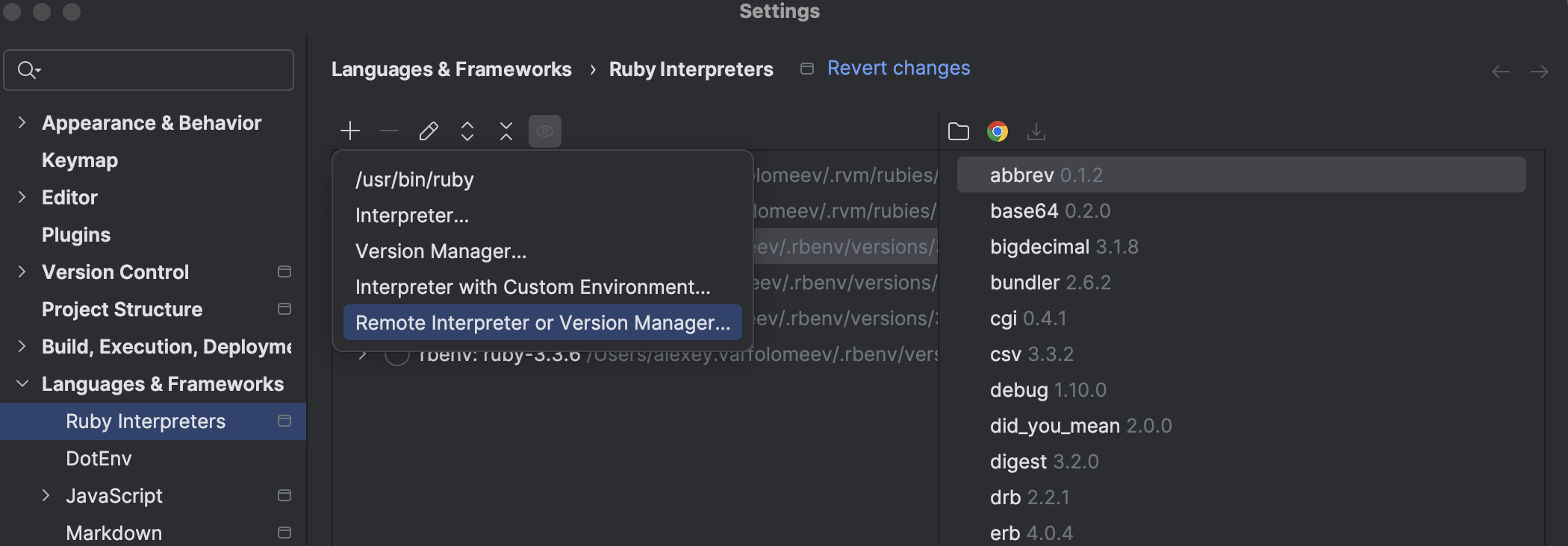 Tutorial: Docker Compose as a remote interpreter | RubyMine Documentation