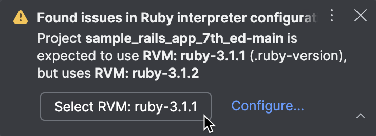 Ruby version managers | RubyMine Documentation