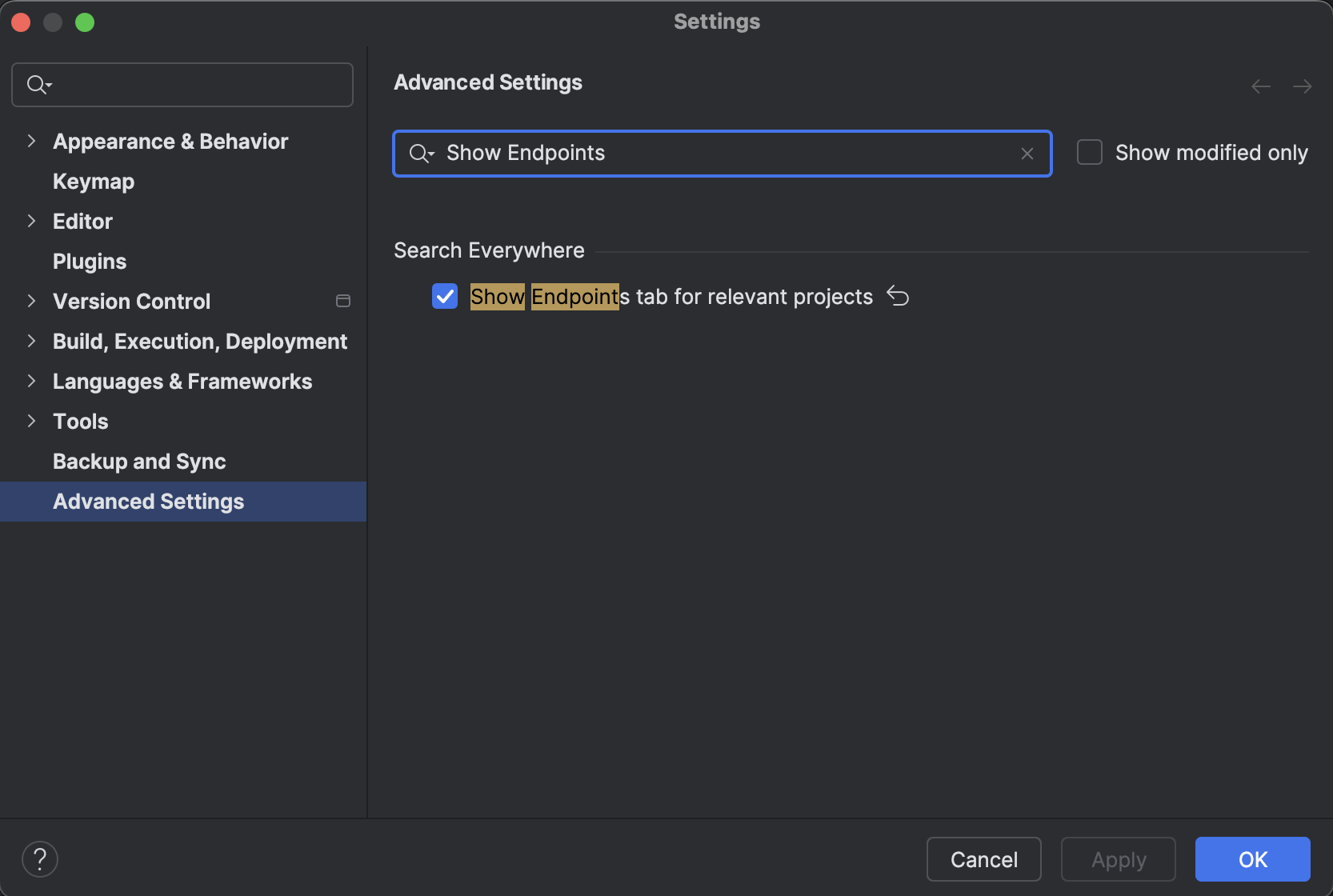Endpoints tool window | IntelliJ IDEA Documentation Endpoints tool window | IntelliJ IDEA Documentation