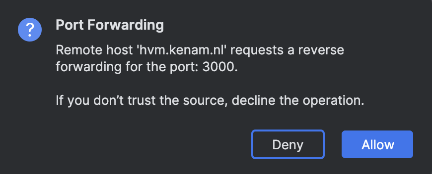 Security model | PyCharm Documentation