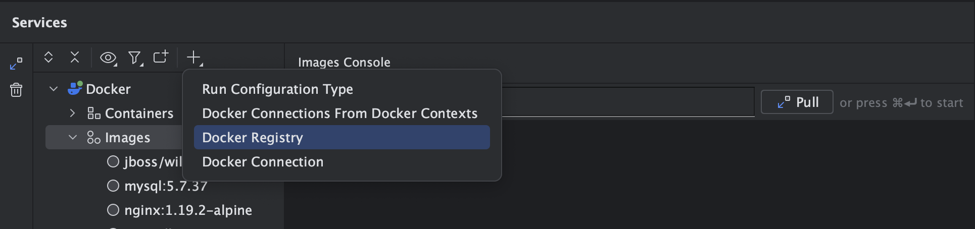 Docker images | PyCharm Documentation
