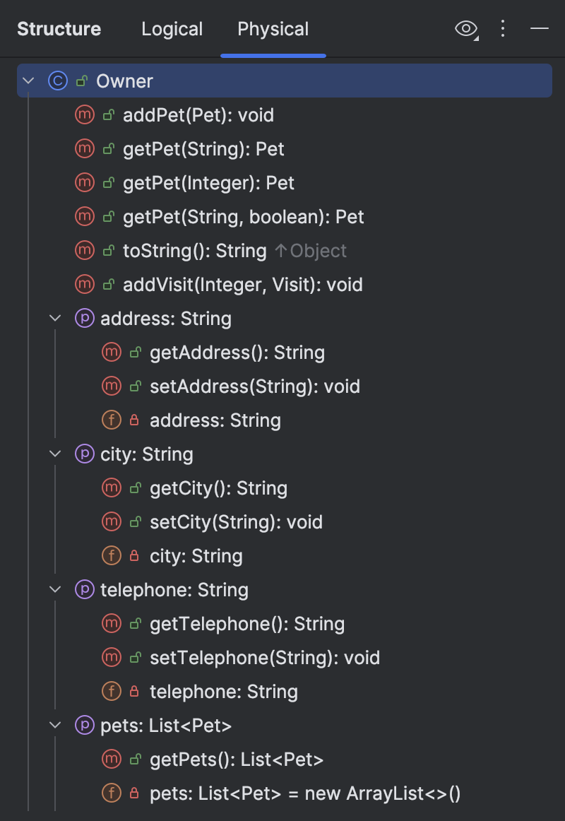 File structure | IntelliJ IDEA Documentation