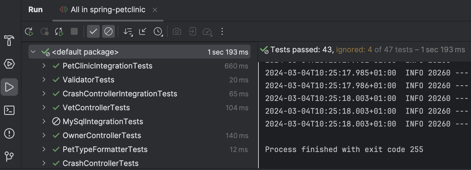 Run tests | IntelliJ IDEA Documentation