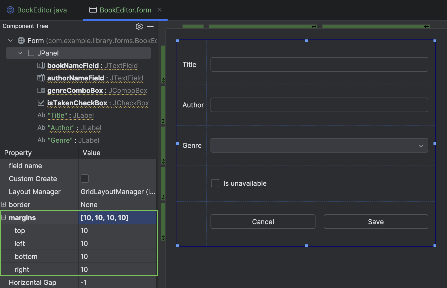 教程：使用 Swing 构建用户界面 | IntelliJ IDEA 文档