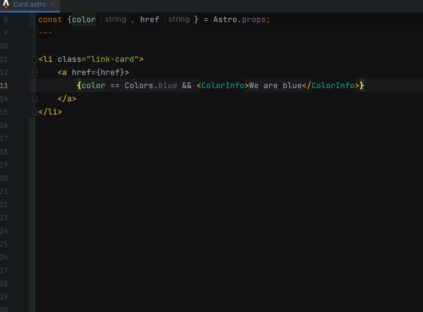 Astro | WebStorm Documentation