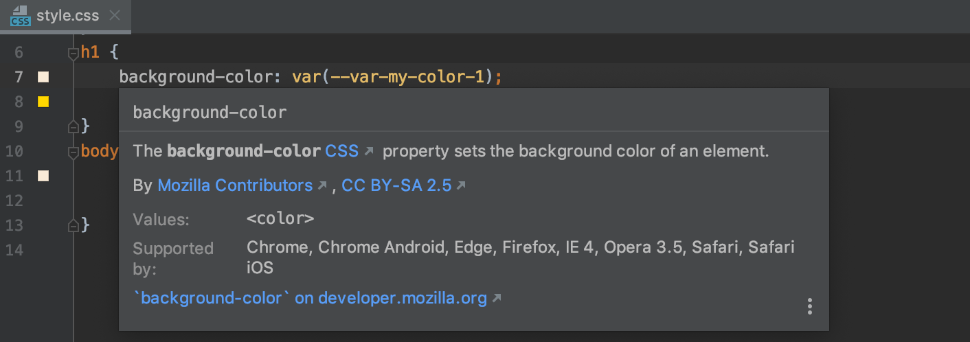 Style Sheets | IntelliJ IDEA Documentation