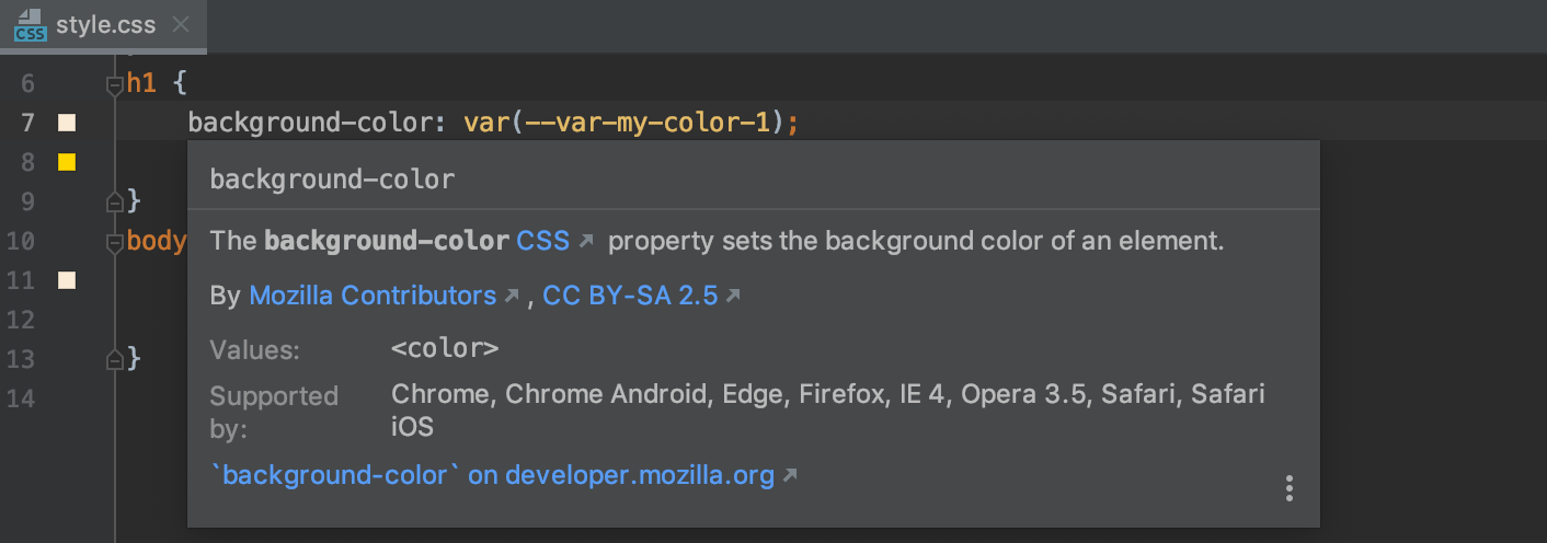 Style Sheets | IntelliJ IDEA Documentation