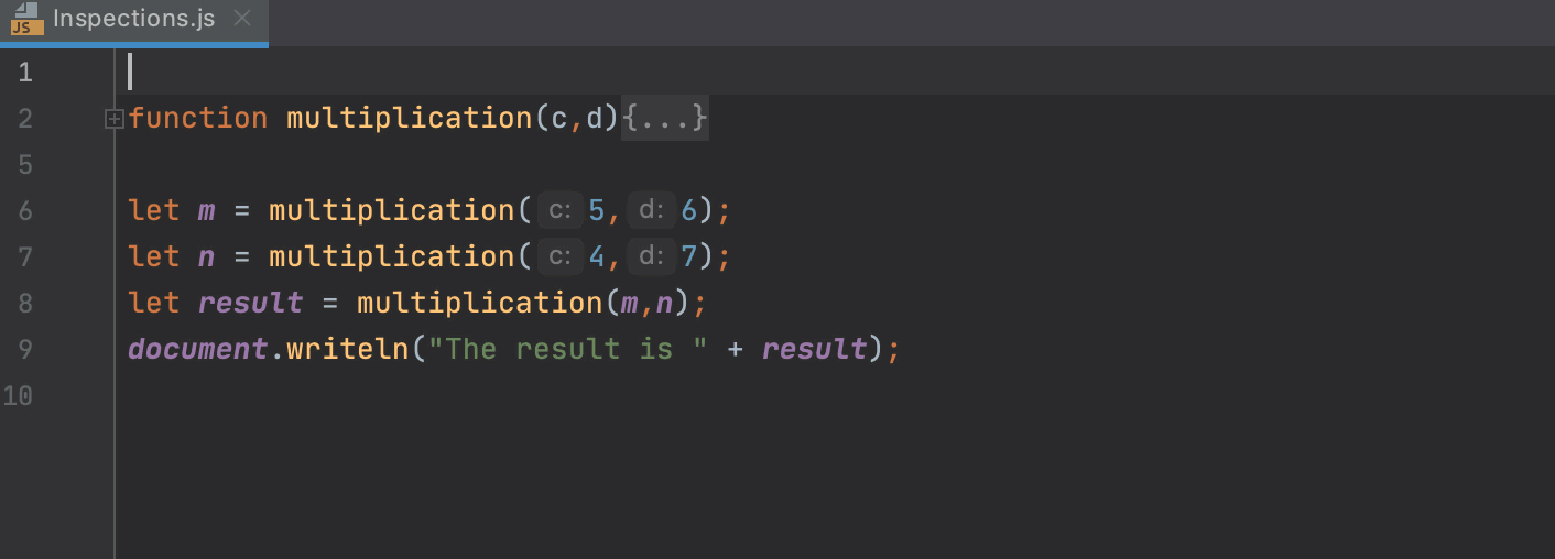 Inspection: Analyze Duplicates (JS, TS, HTML, XML) | CLion Documentation