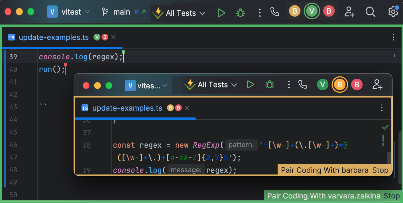 Getting started with Code With Me | WebStorm Documentation